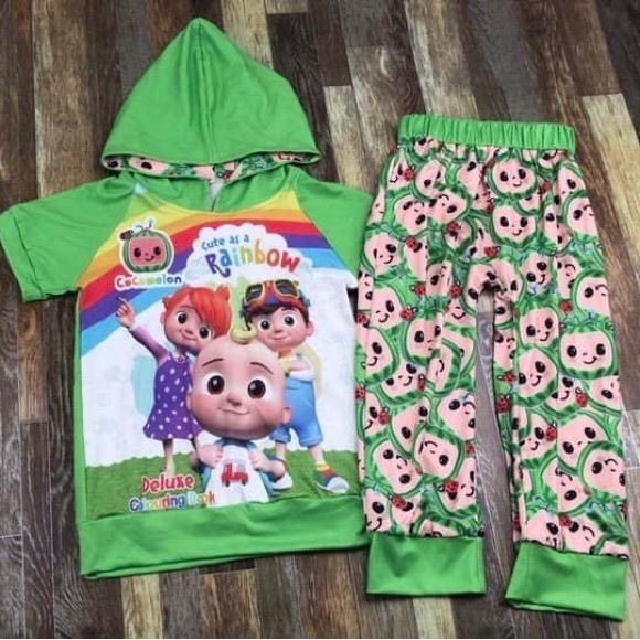 Matching Sets | Unisex 3 Piece Set Cocomelon Cute As A Rainbow | Poshmark